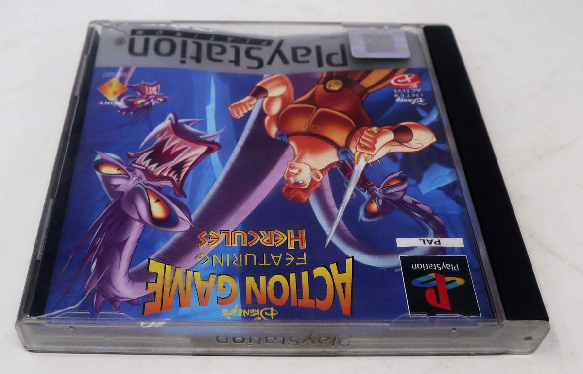 Vintage 1998 90s Playstation 1 PS1 Disney s Action Game Featuring Herc TwistedToys