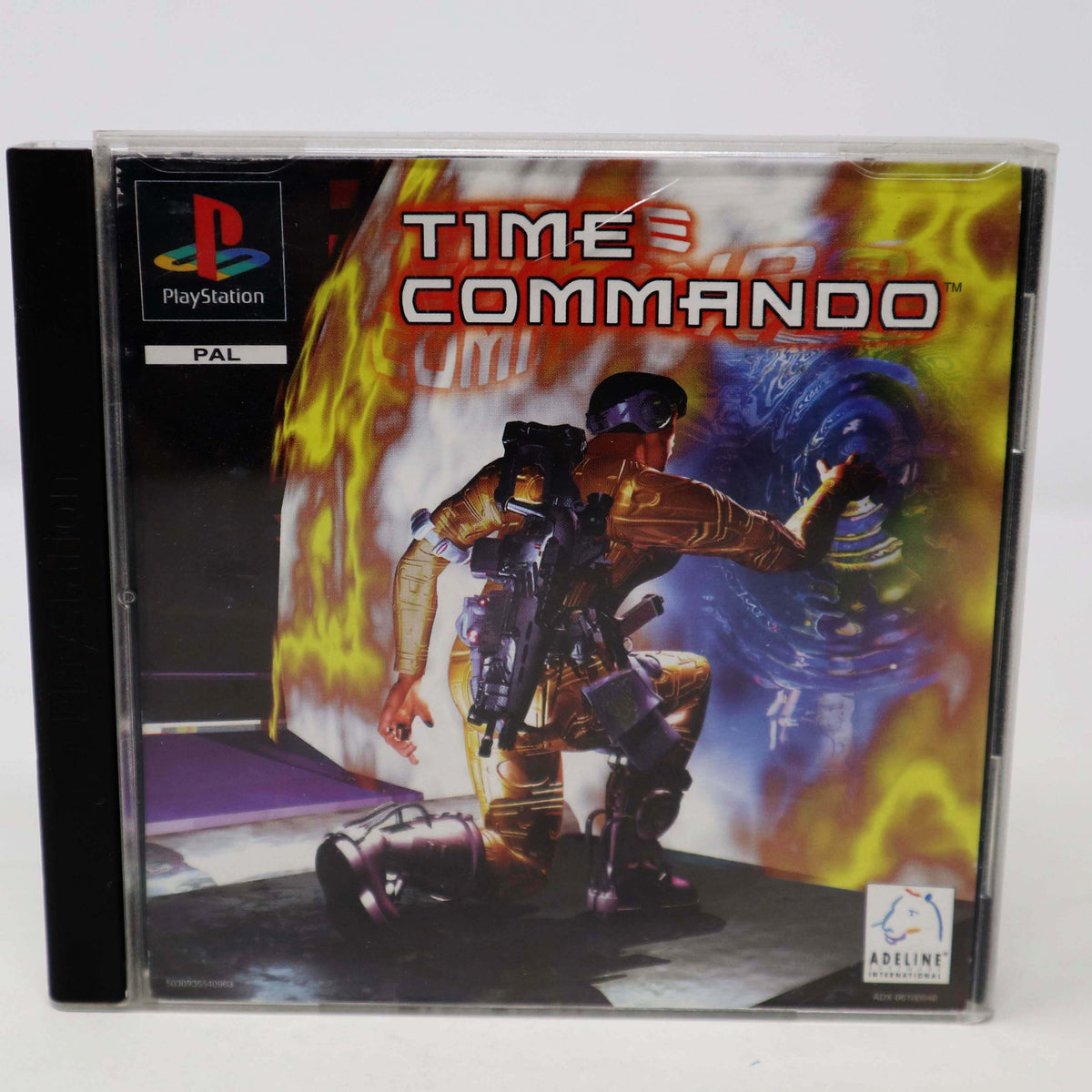 Vintage 1996 90s Playstation 1 PS1 Time Commando Video Game Pal Versio – TwistedToys