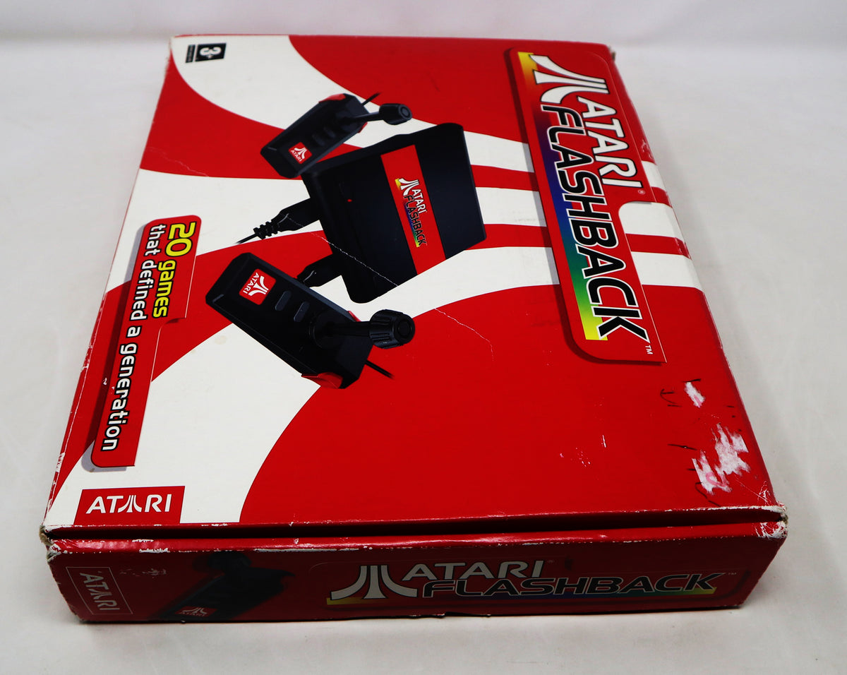 Vintage 2005 Atari Flashback Classic Console Plug & Play Boxed 20 Buil ...