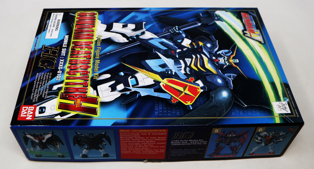 Vintage 1995 90s Bandai W-Gundam Wing Gundam Deathscythe Hell Mobile S ...