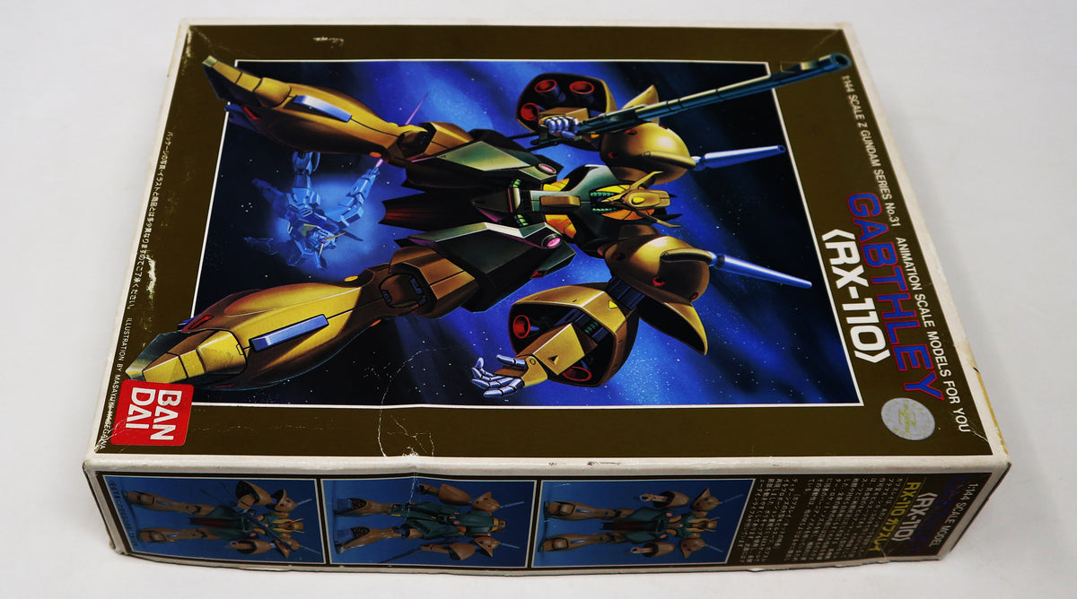 Vintage 1985 80s Bandai Z Gundam Series No.31 Gabthley RX-110 1/144 Sc ...