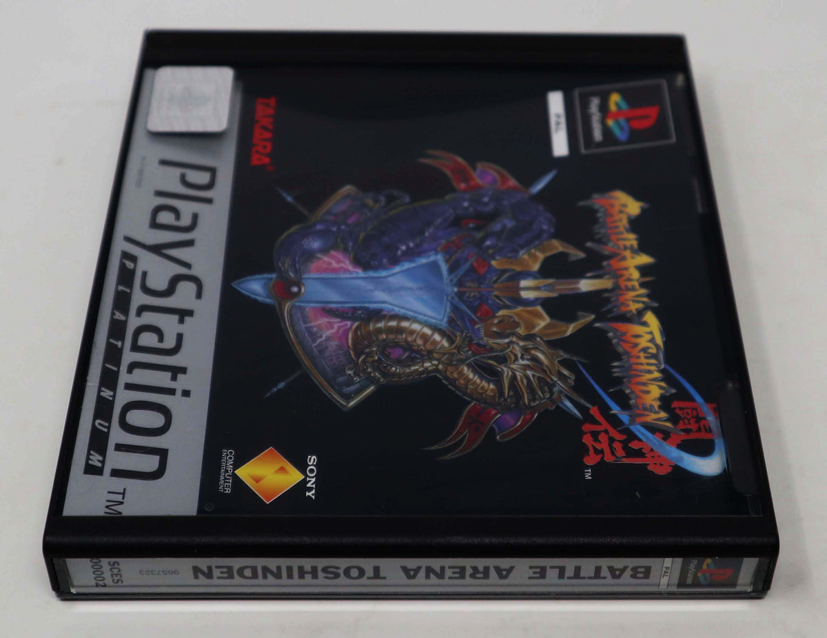 Vintage 1995 90s Playstation 1 PS1 Platinum Battle Arena Toshinden Vid ...