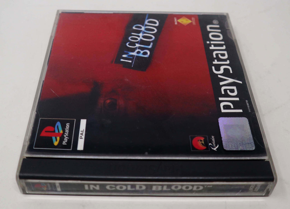Vintage 2000 Playstation 1 PS1 In Cold Blood Video Game Pal Version 1 ...