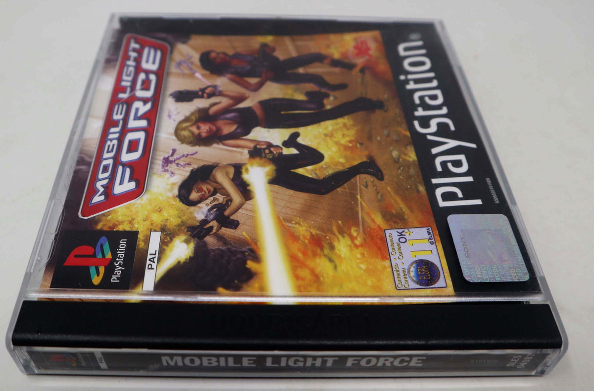 Vintage 2003 Playstation 1 PS1 Mobile Light Force Video Game Pal 1-2 P ...