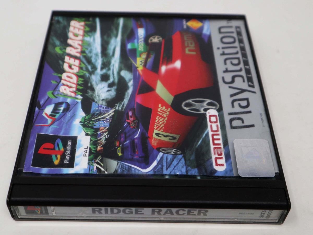 Vintage 1994 90s Playstation 1 PS1 Platinum Ridge Racer Video Game Pal ...