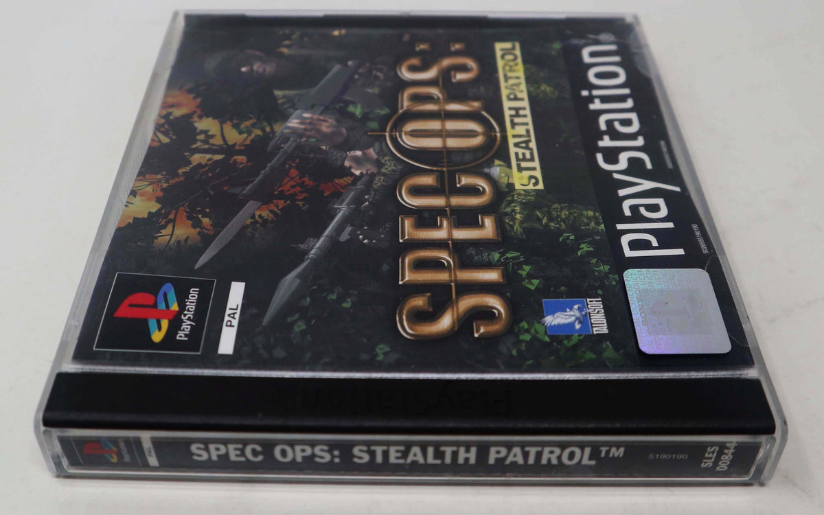 Vintage 1999 90s Playstation 1 PS1 Spec Ops: Stealth Patrol Video Game ...