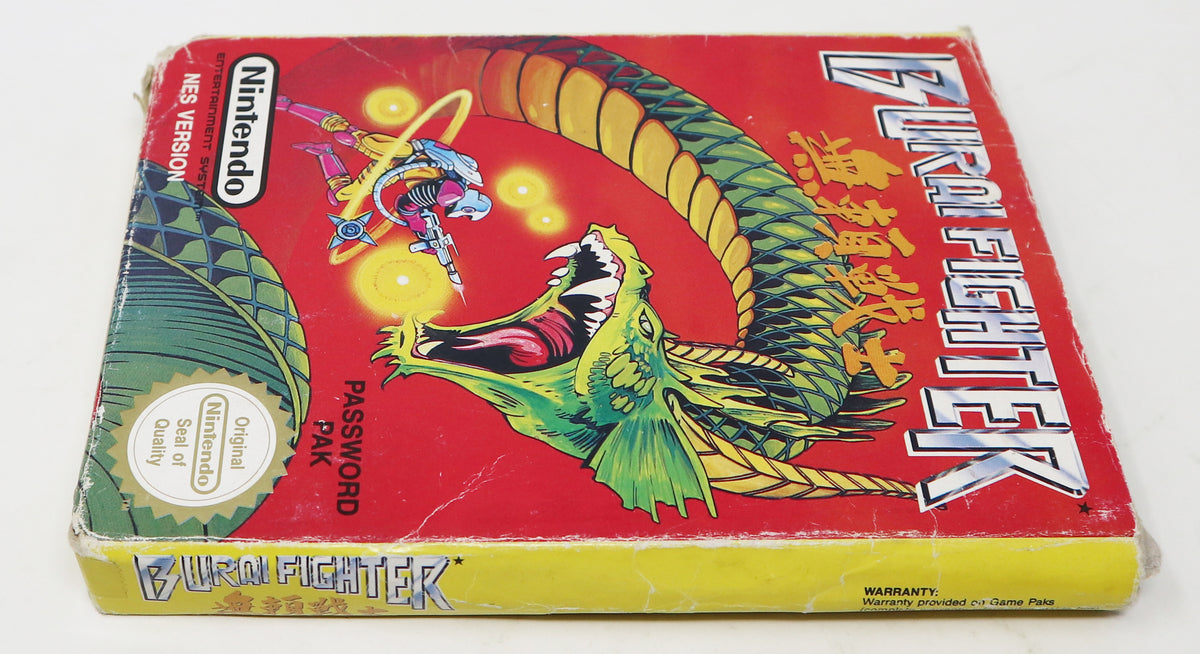 Vintage 1991 90s Nintendo Entertainment System NES Burai Fighter Battl ...