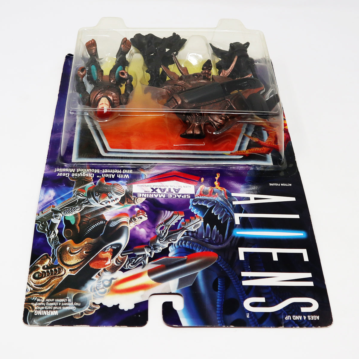 Vintage 1992 90s Kenner Aliens Space Marine ATAX Alien Tactical Advant ...